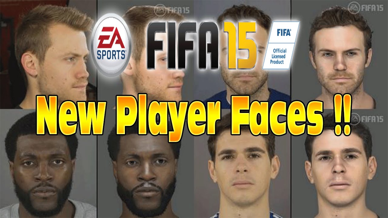 FIFA 15 UPDATE! NEW PLAYER FACES in PL & other Leagues! - YouTube