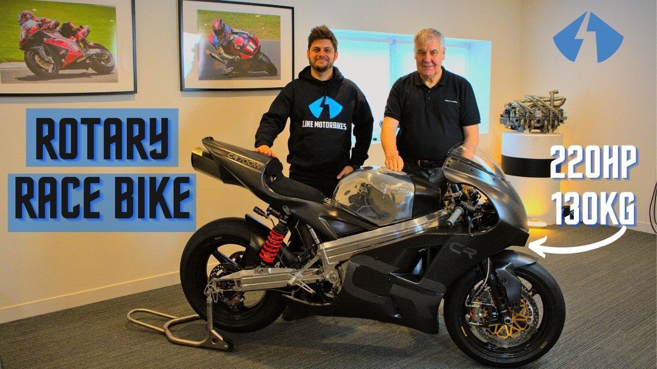 From living room built ROTARY RACE BIKES to beating the world - YouTube