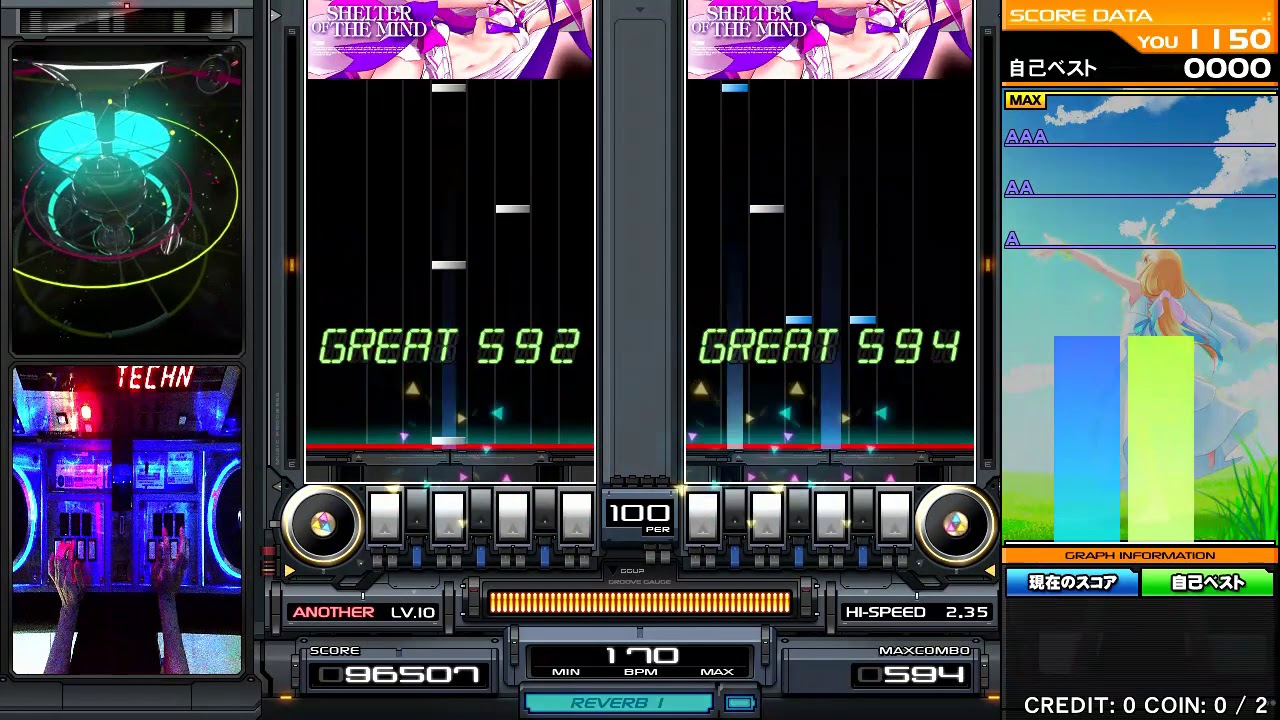 Beatmania IIDX 26 Rootage Technicolour Dreams DPA - YouTube