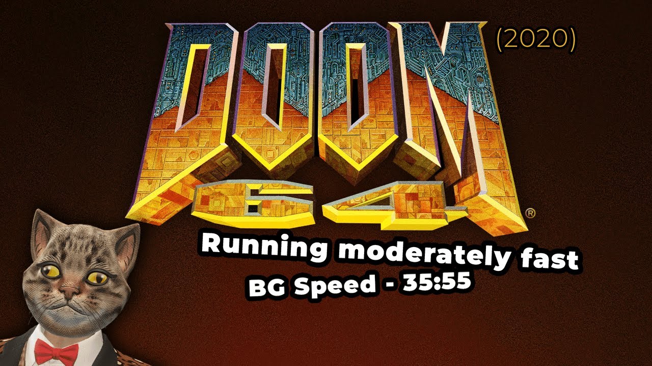 Doom 64 (2020) Be Gentle Speedrun - 35:55 - No Commentary - YouTube
