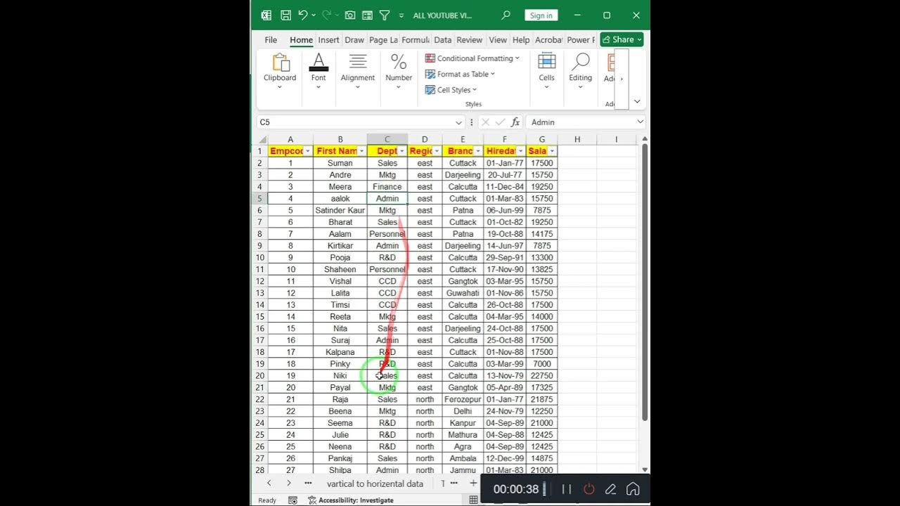 How To Use Auto Filter In Excel #excel #autofilter #exceltips #learnmore #techburner # ...