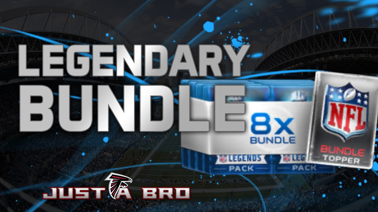 Legendary Bundle Opening - TWO LEGENDS PULLED! - Madden Mobile - YouTube