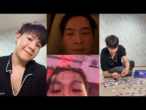 Singto IG Live : Jigsaw Puzzle + Krist Perawat [130426] 