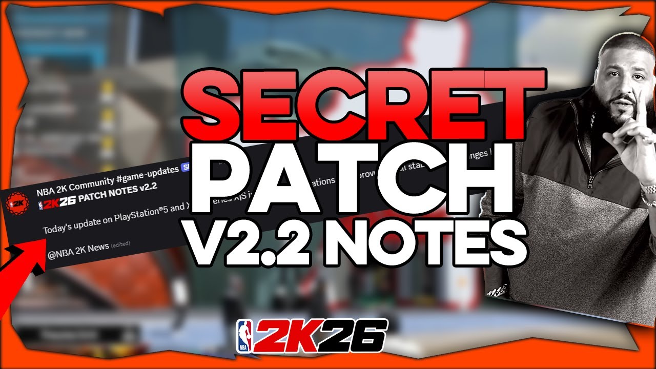 NBA 2K26 Patch v2.2 Official Patch Notes Summary: Glitch Fixes and ...