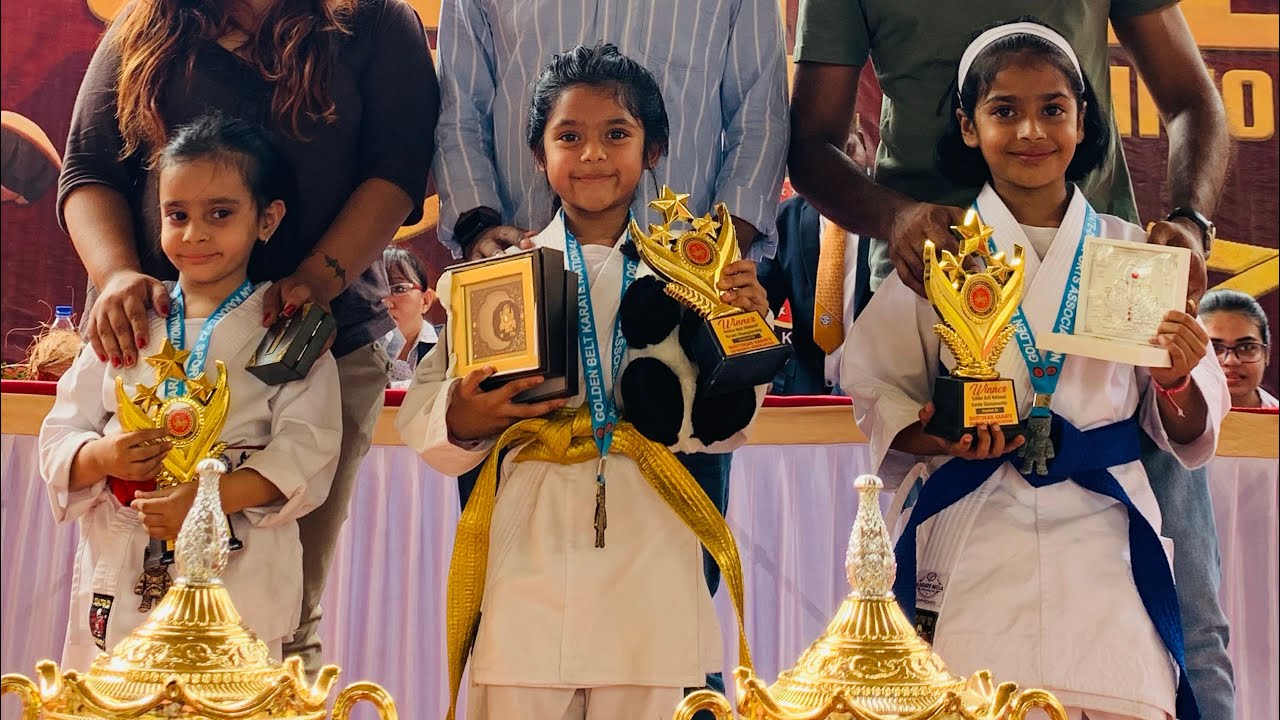 Avika performs kata Chatanyara Kushanku gets Gold Medal “Golden Belt ...