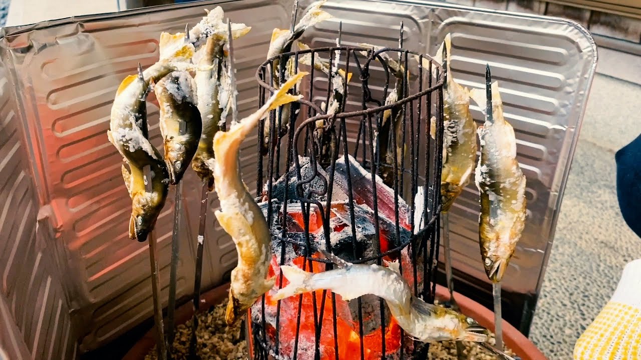 Sweetfish fishing and the best way eat it - YouTube