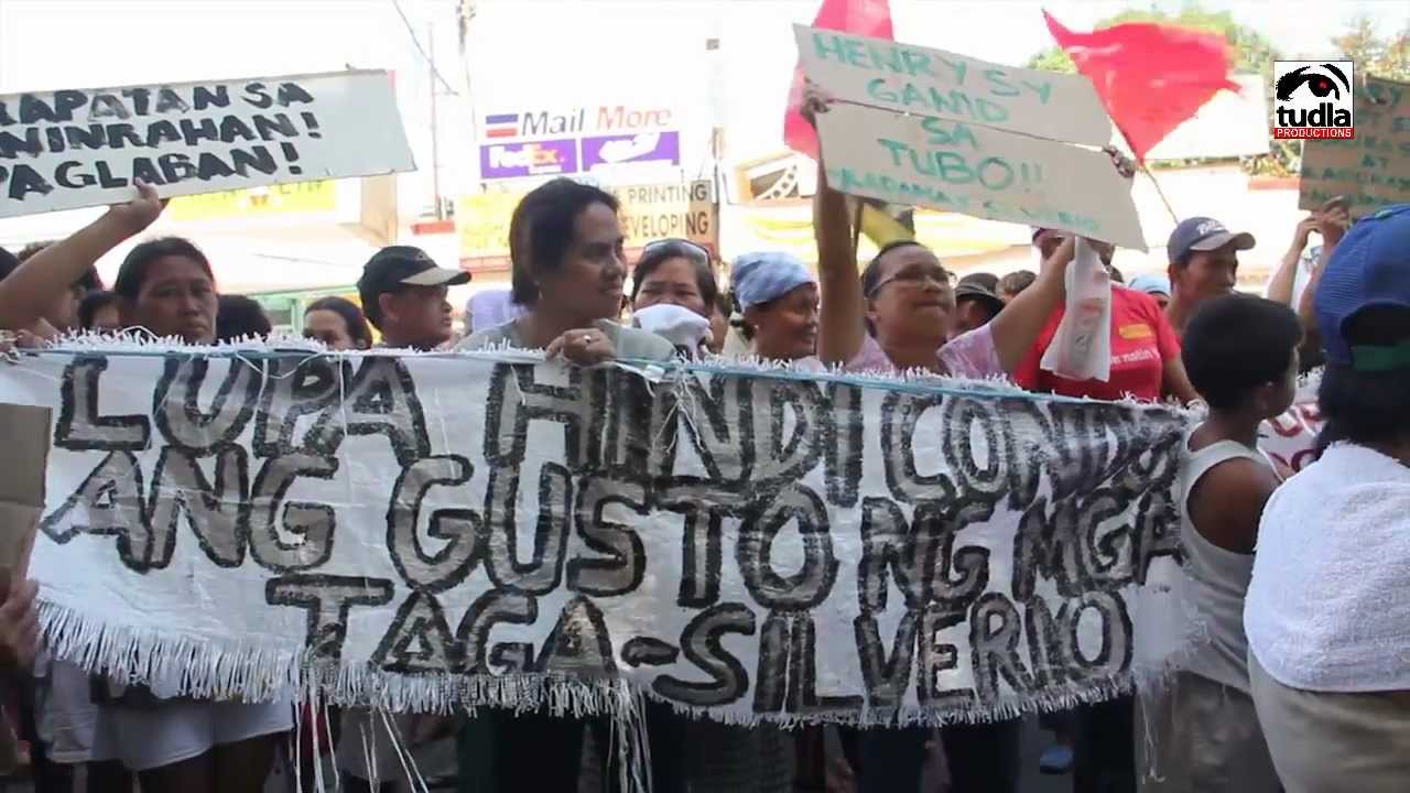 NEWSREEL: Residents of Silverio Compound marched to Parañaque City Hall ...