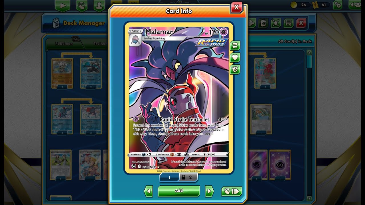 Rapid Strike Malamar Deck Building and Gameplay - YouTube