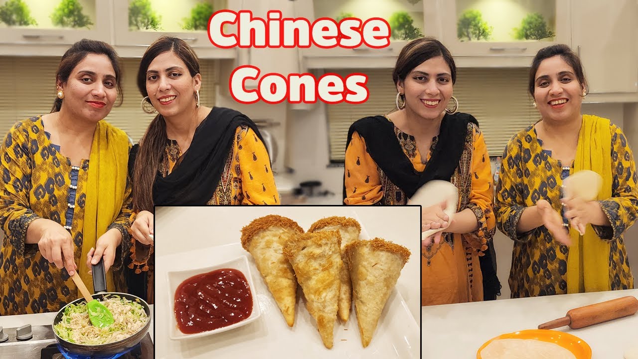 Chinese Cones Ramadan Recipe With Maryam | Kitchen With Amna - YouTube