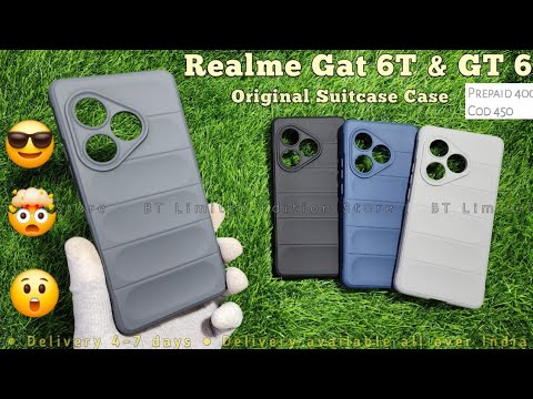 Realme GT 6T & GT 6 Original Suitcase Back Cover ! Realme GT 6T & GT 6 ...
