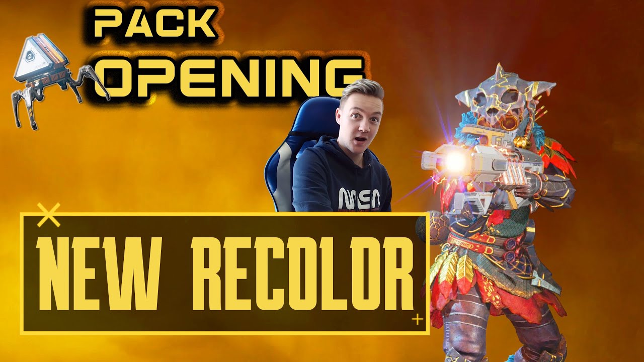 New Bloodhound Recolor and apex pack opening! #Apex #BloodHound # ...