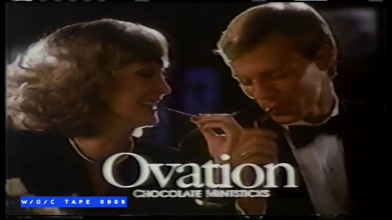 Ovation Chocolate Mintsticks Commercial - 1983 - YouTube