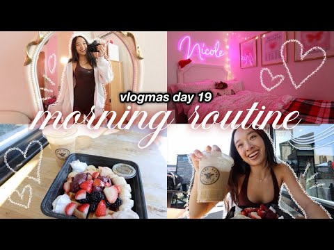 winter morning routine ❤︎ Vlogmas Day 19!