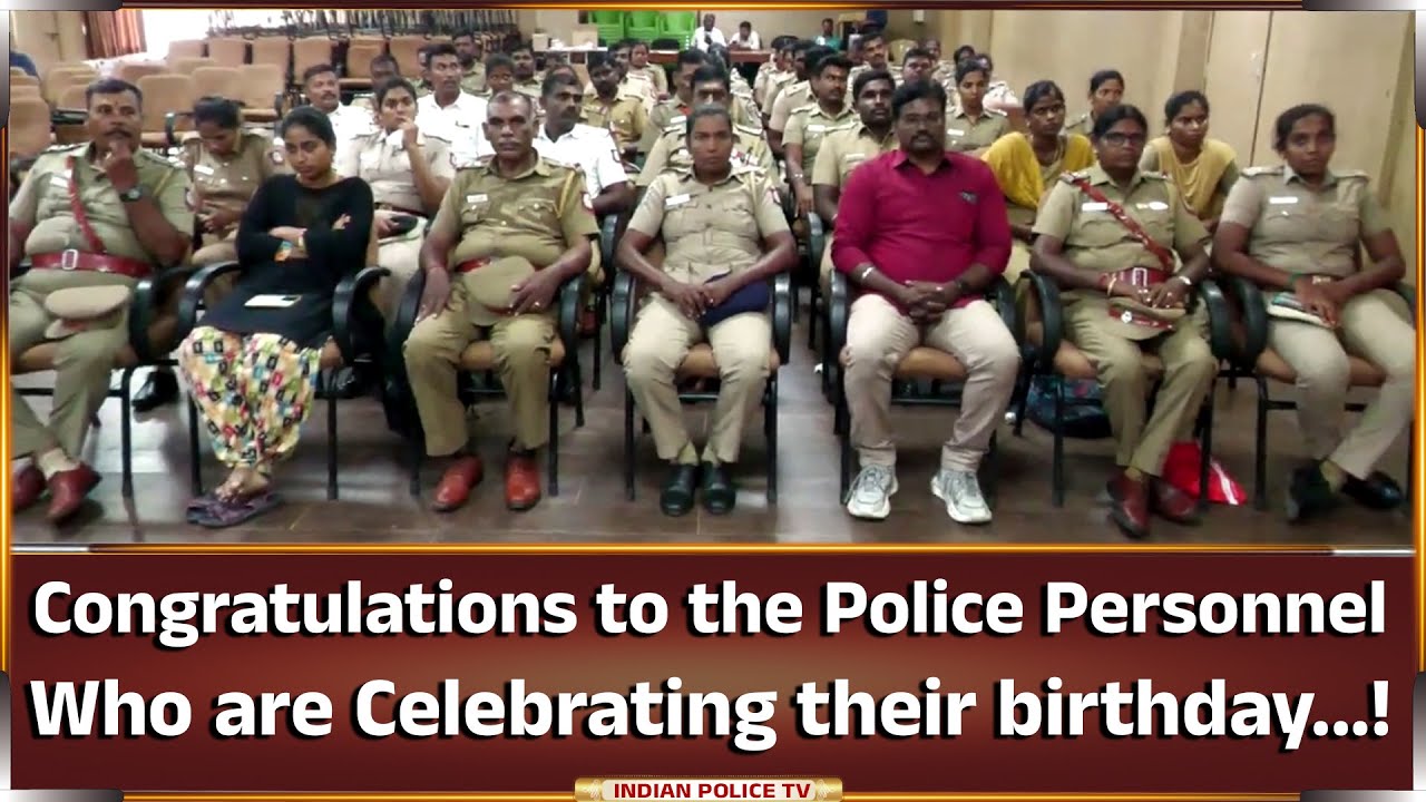 Congratulations to the police personnel who are celebrating their ...