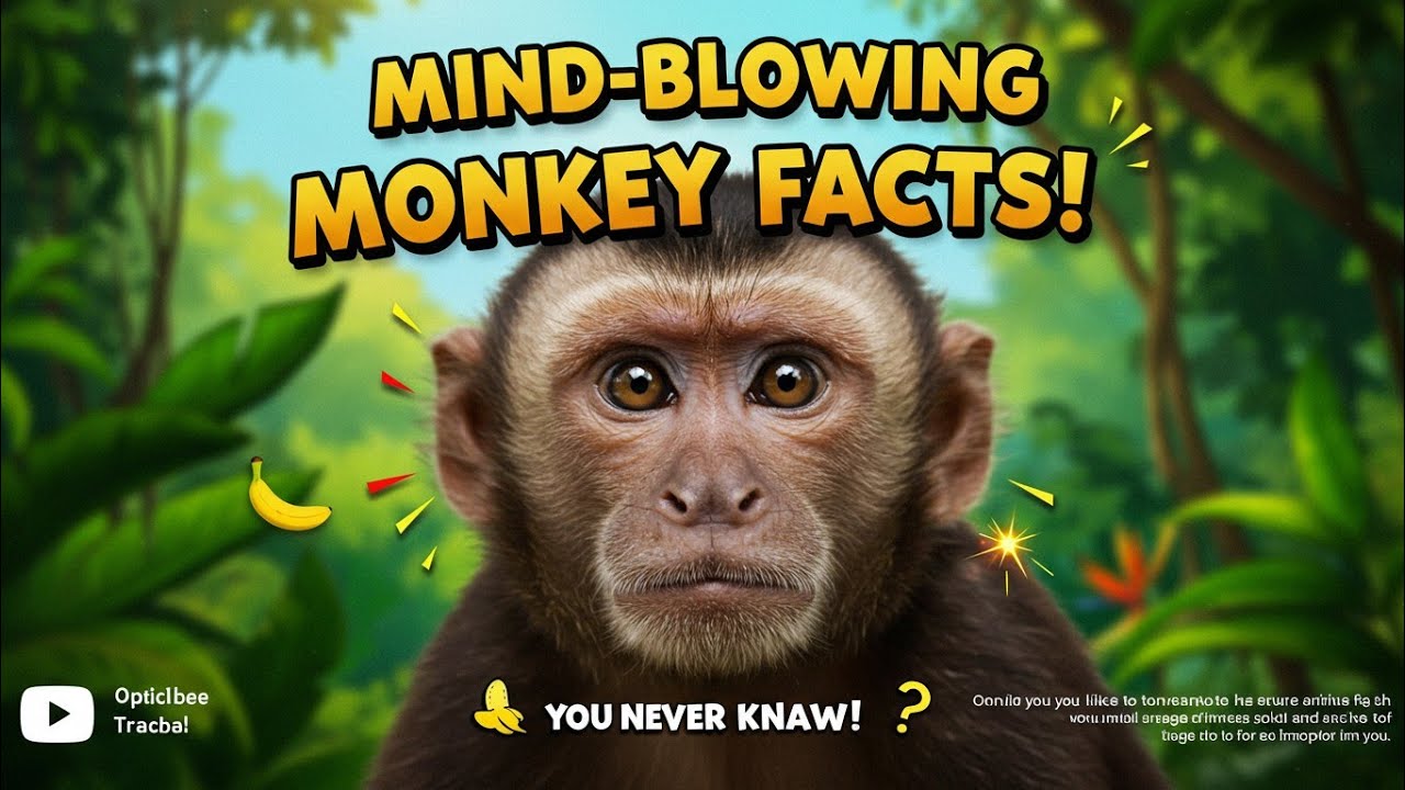 Mind-Blowing Monkey Facts You Never Knew! #Monkeys #PrimateFacts # ...