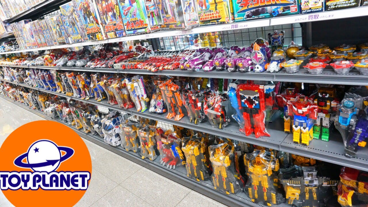 Live Retro Toy Hunting power rangers in japan Tokyo - YouTube
