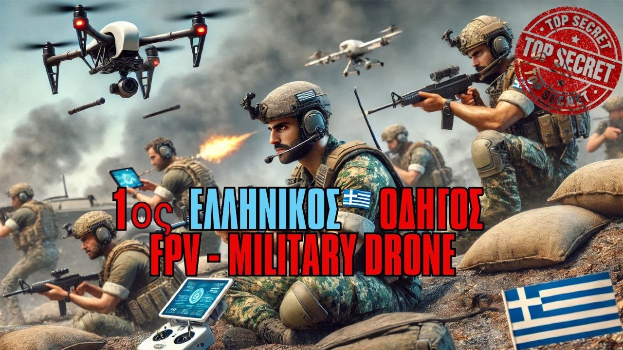 Ο 1ος Ελληνικός Οδηγός FPV - DRONE με Θέμα "FPV Drones: Τακτικές και ...