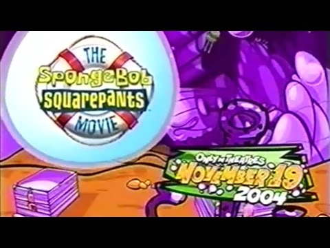 YTV (2004) - The SpongeBob SquarePants Movie Contest Promo - YouTube