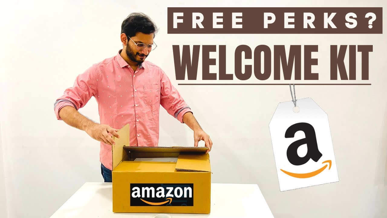 What do you get while onboarding at Amazon ? 💖 - YouTube