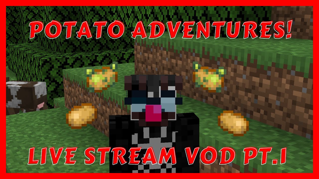 Minecraft Poisonous Potato Adventures! pt.1 - YouTube