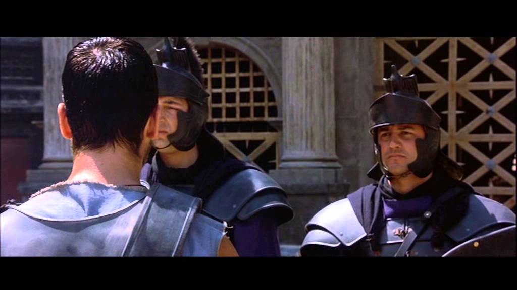 Gladiator - The time for honouring yourself will soon be at an end ...