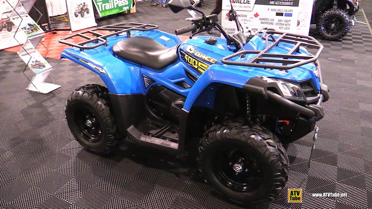 2016 CFmoto CForce 400 S Recreational ATV - Walkaround - 2015 Toronto ...