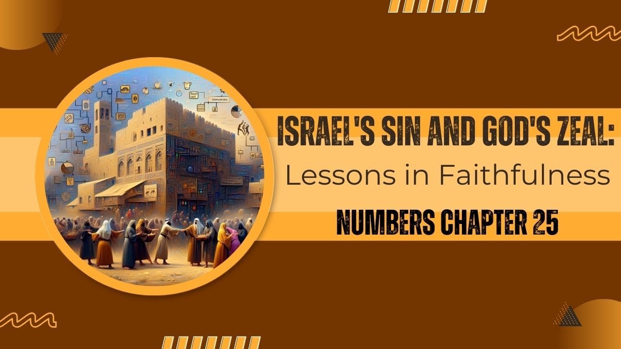 "Numbers Chapter 25 | Israel's Sin and God's Zeal: Lessons in ...
