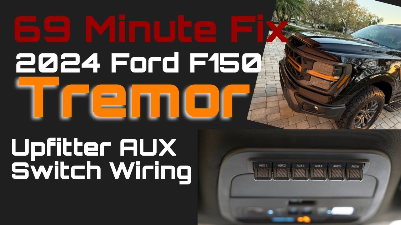 F150 Tremor Upfitter Switches - Wiring - YouTube