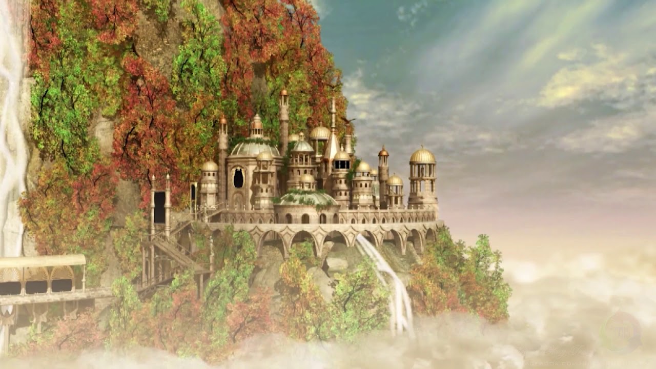Beautiful,3D, fantastic, castle, nature LED Background 4K - YouTube