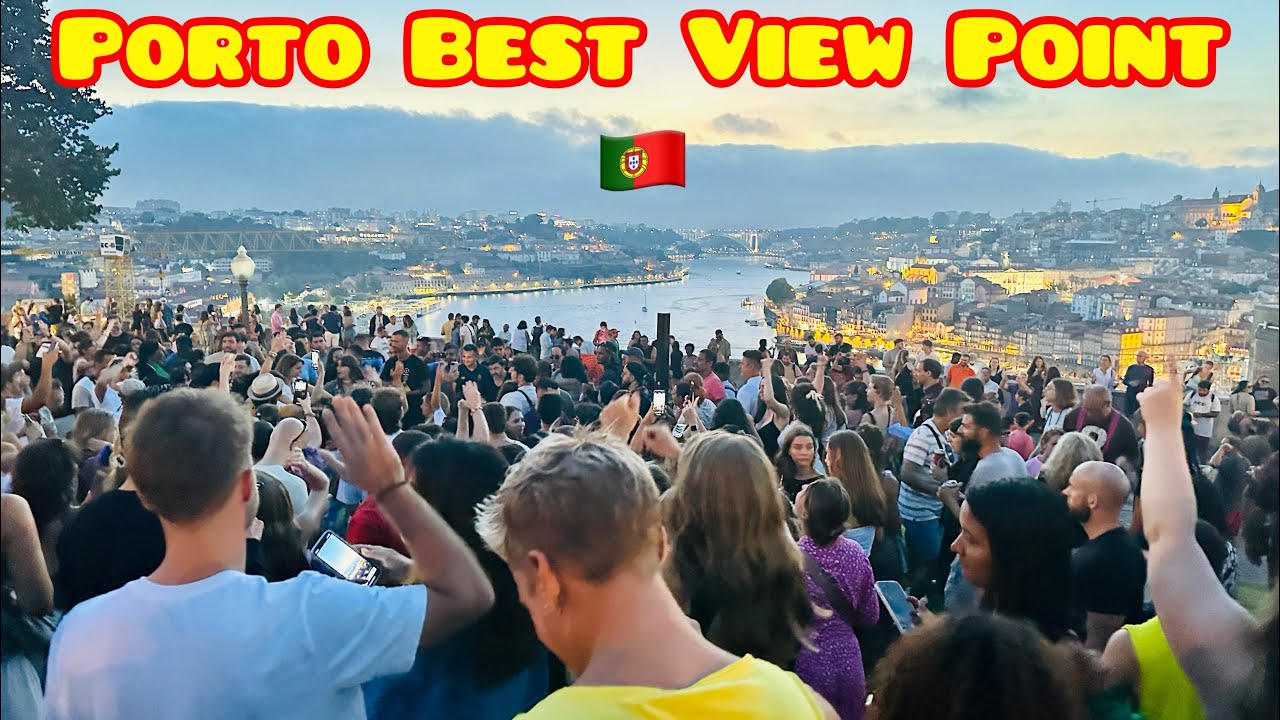 Portugal Porto Dom Luis Bridge Best Sunset View | Dance Party 💃 ...