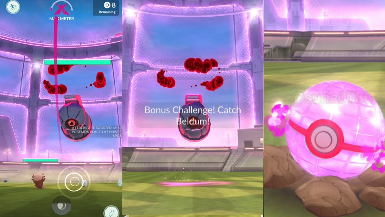 Battle with Dynamax Beldum || Dynamax pokemon go #anime #game - YouTube