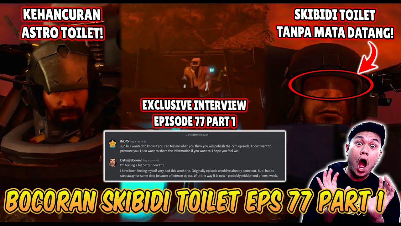BOCORAN RESMI & TANGGAL RILIS EPISODE 77 PART 1 SKIBIDI TOILET! AKHIRNYA AKAN SEGERA RILIS EPS ...