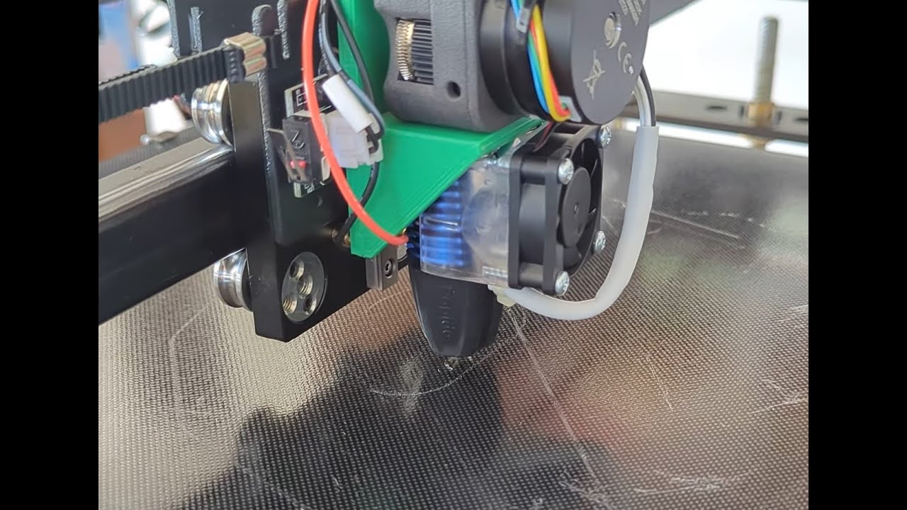 Z probe using nozzle + linear rail + gold contact standard deviation 0. ...