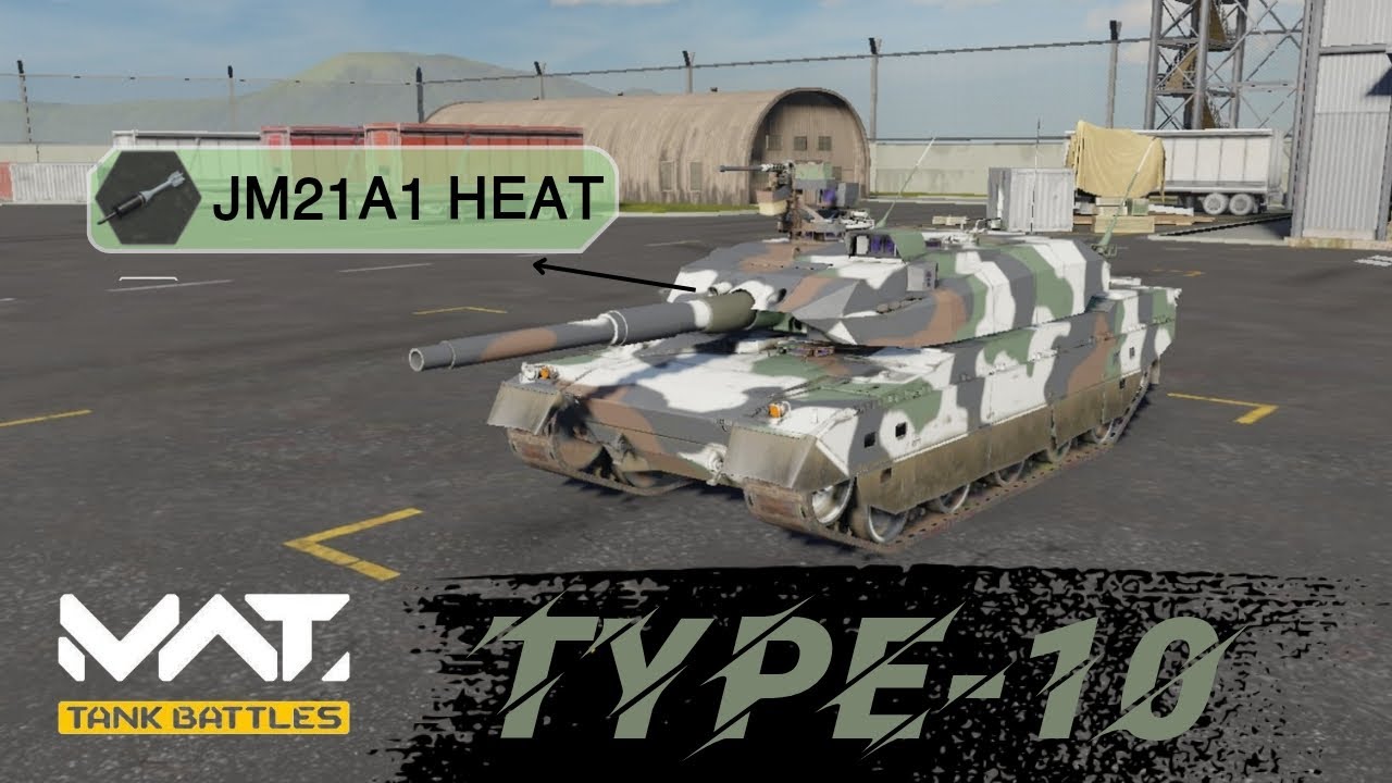 MWT Tank Battles Type 10 japonese tank stage 40 bp tank january 2025 ...