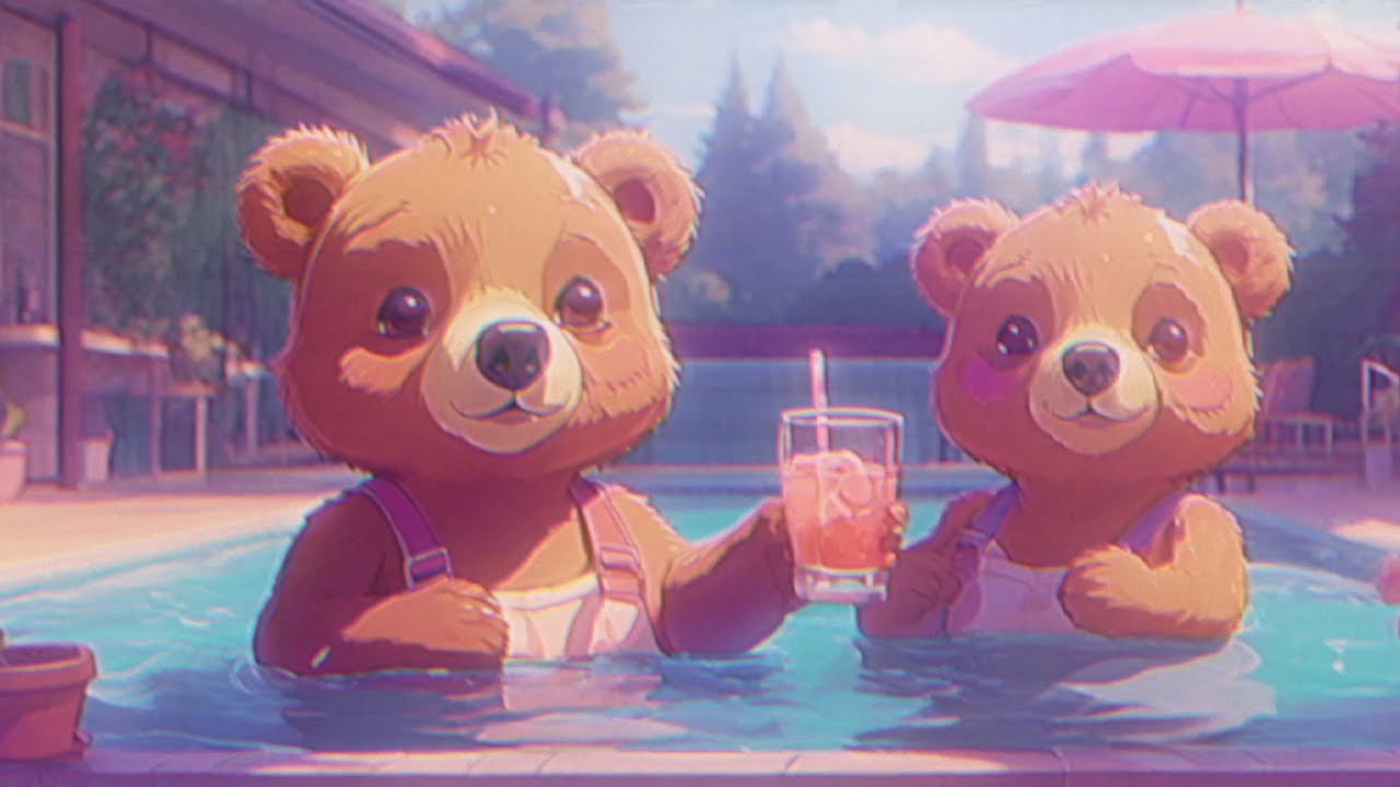 Pool Party 🦩Relaxing Lofi Music | The Lofi Sister - YouTube