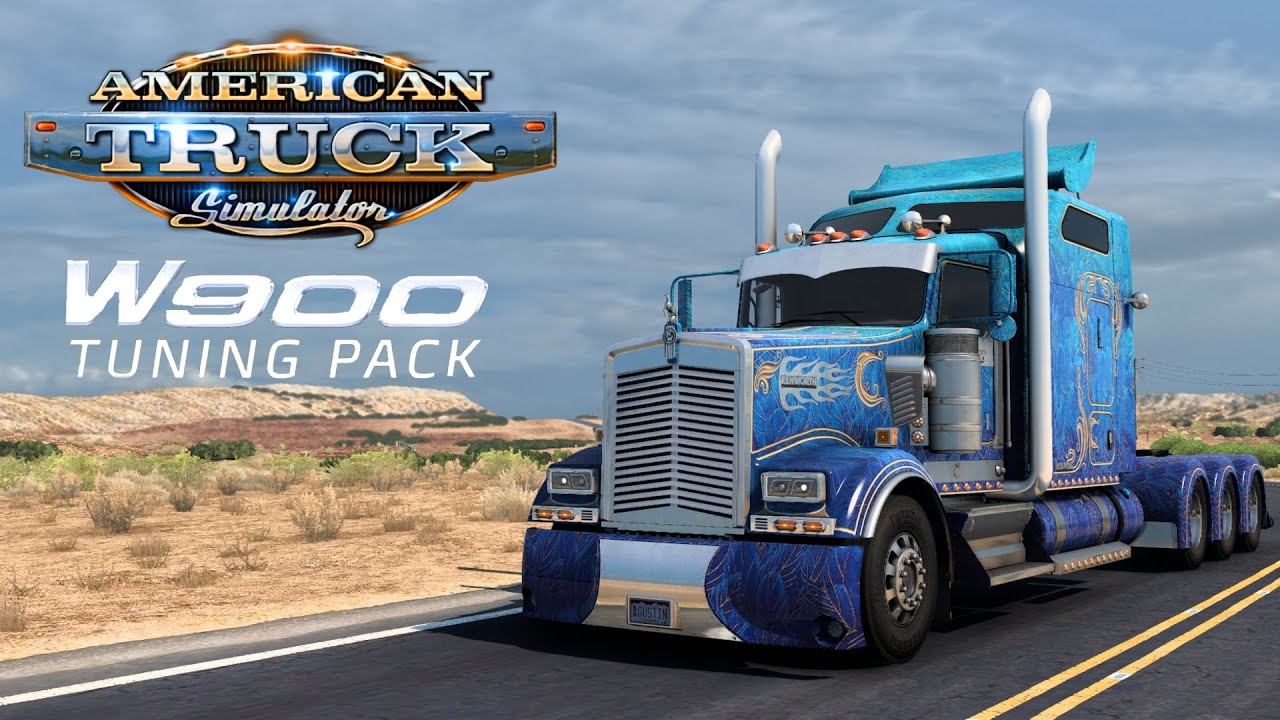 Review Tuning DLC para Kenworth W900 en American Truck Simulator - YouTube