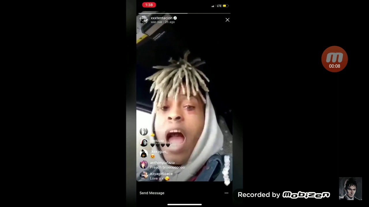 Xxxtention Final Words Live On Instagram | RIP X 😢 - YouTube