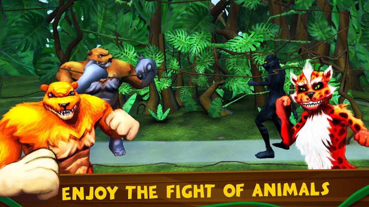 Kung Fu Animals | Fighting games | Android gameplay | All Levels - YouTube