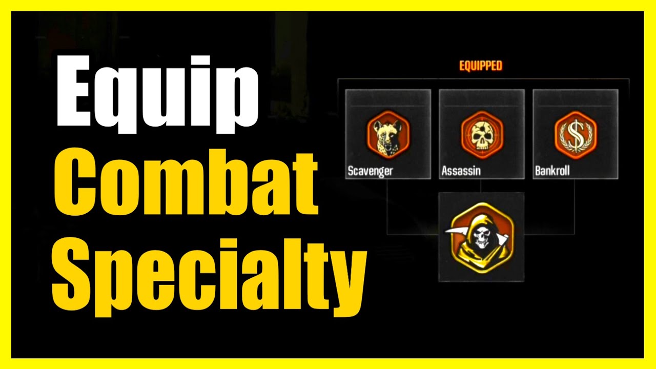 How to Equip the Combat Specialty Perk in Black Ops 6 (See through ...