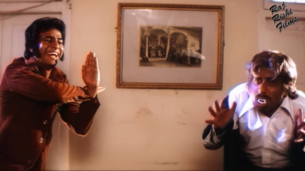 Horror Comedy Scene - ड्रैकुला क्रॉस से डरता है | The Cross Is Danger ...