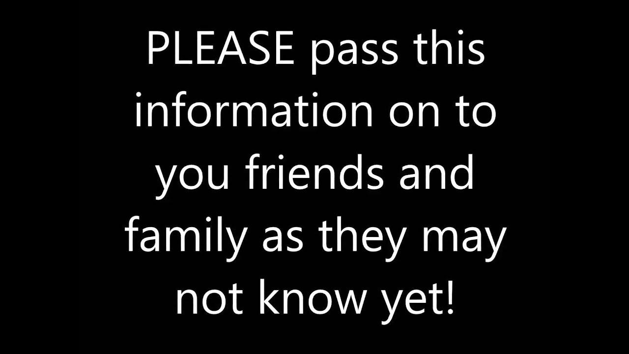 Important Information, Please Read - jennings644 - YouTube