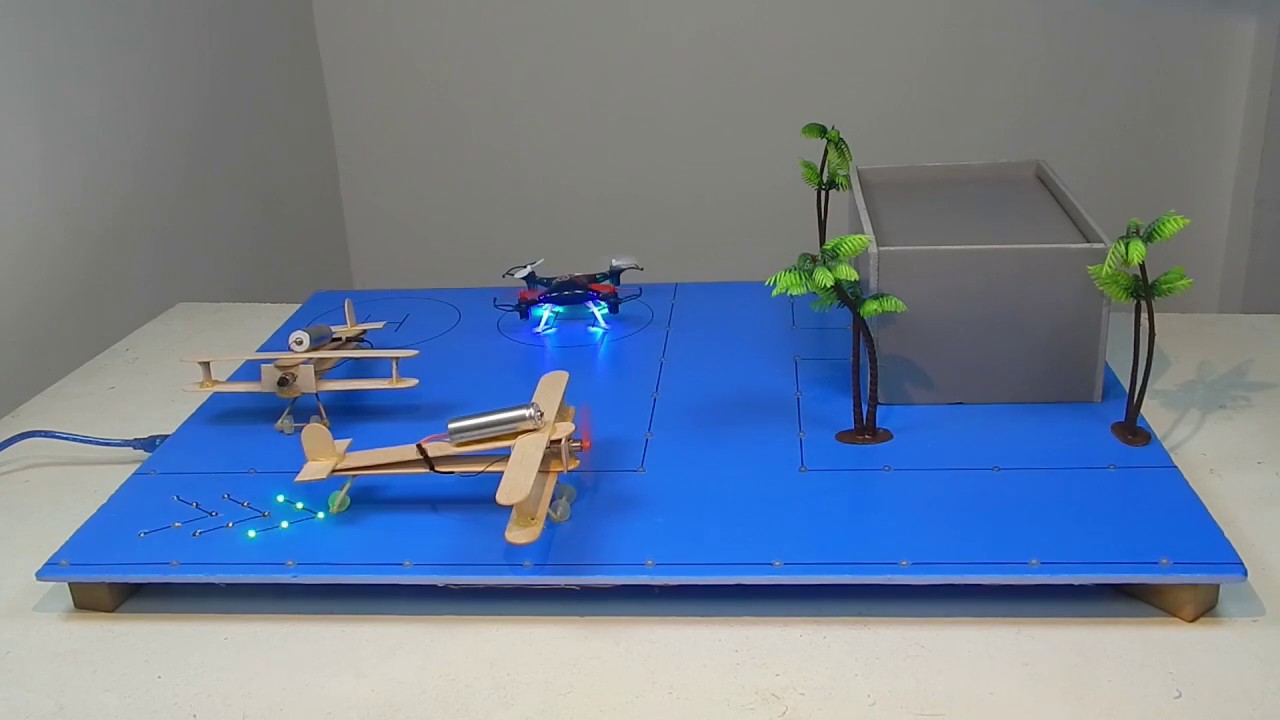 new diy idea airport | arduino programming - YouTube