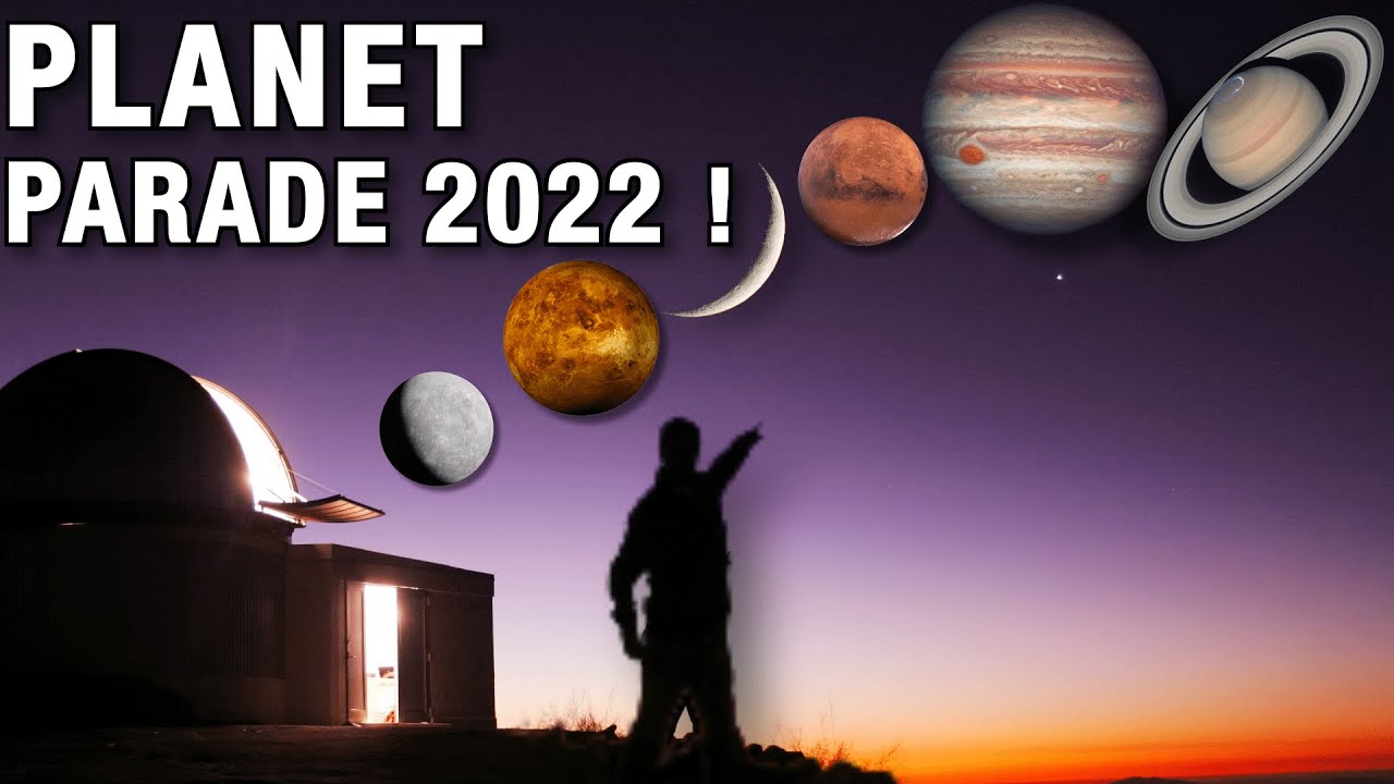 Grand Planetary Alignment 2022! June 2022 Astronomy Events | Planet ...