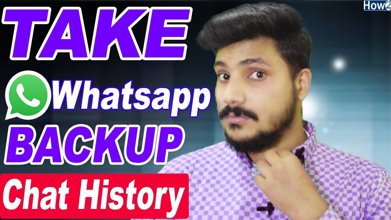 How to take Whasapp Data backup | Recover Whatsapp old Chat History ...