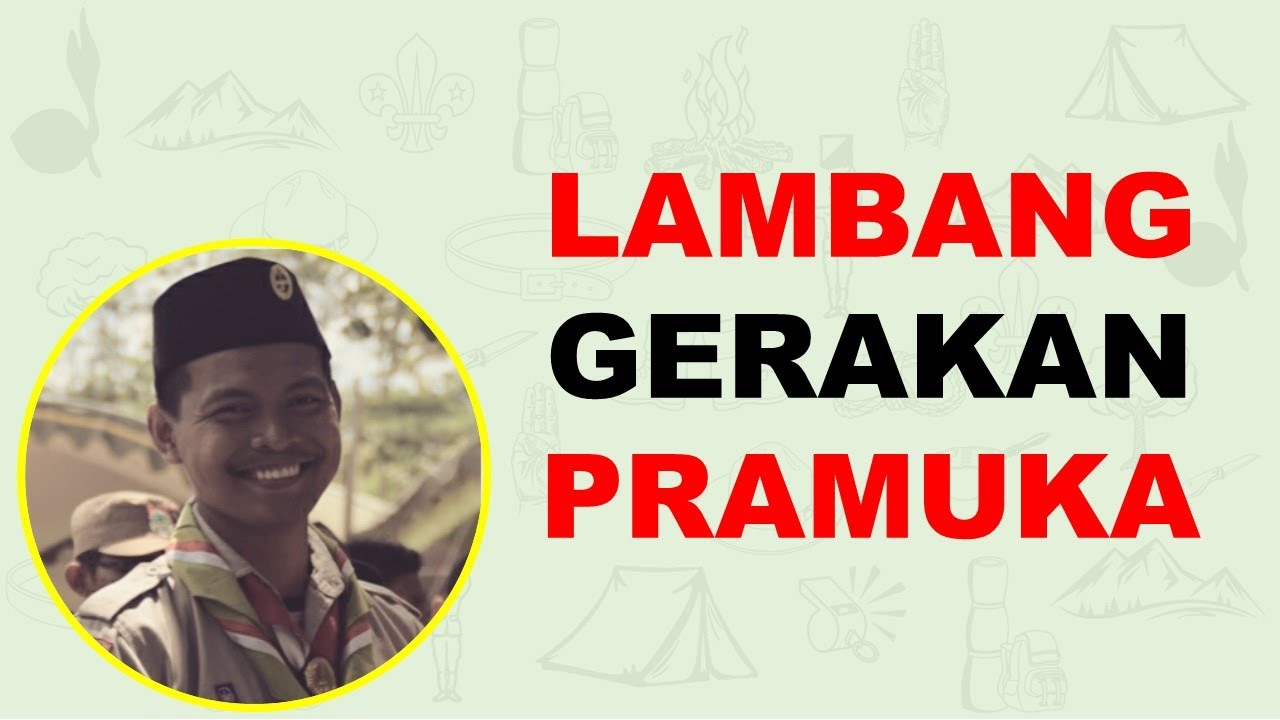 Lambang Gerakan Pramuka: Nama, Penemu, dan Arti Kiasan - YouTube