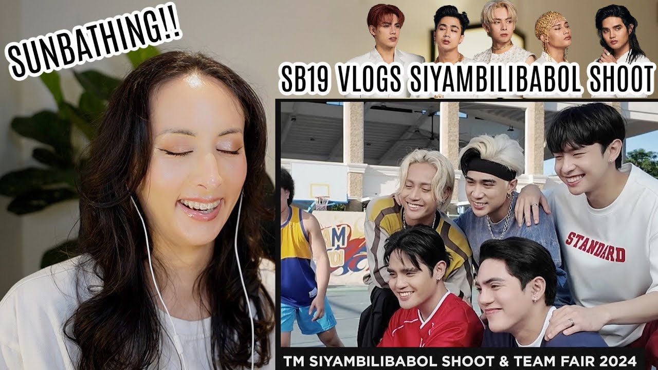 [SB19 VLOGS] TM Siyambilibabol Shoot & TeaM Fair 2024 REACTION - YouTube