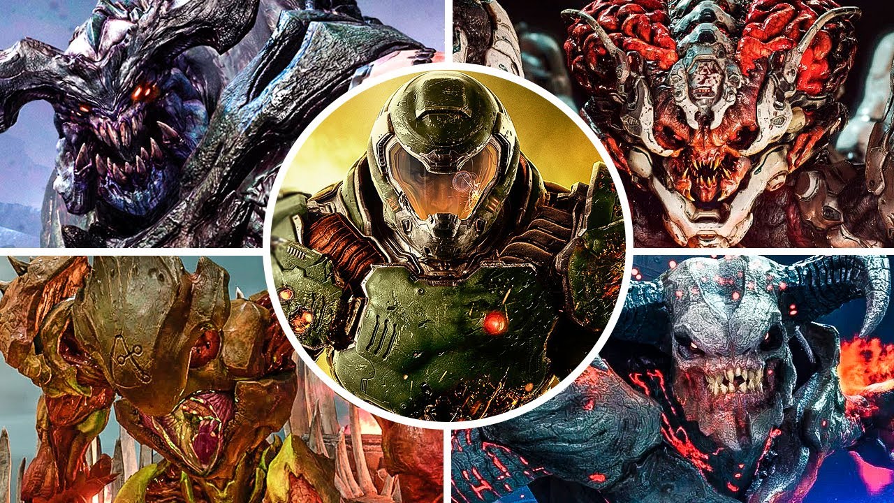 DOOM 2016 - Todos los Jefes en Español // All Bosses 4K 60FPS - YouTube