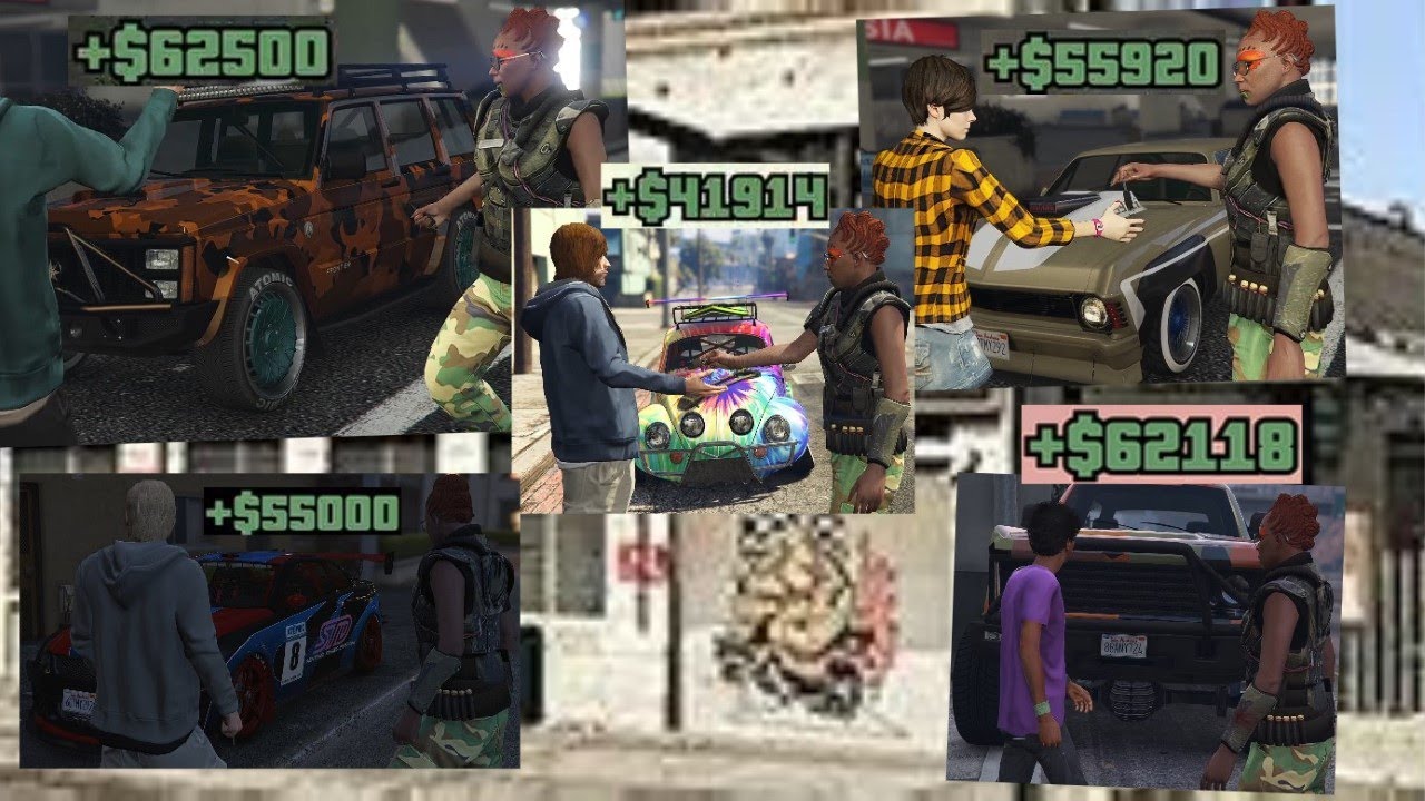 5 Auto Shop Car Rework & Deliveries | GTA V Online - YouTube