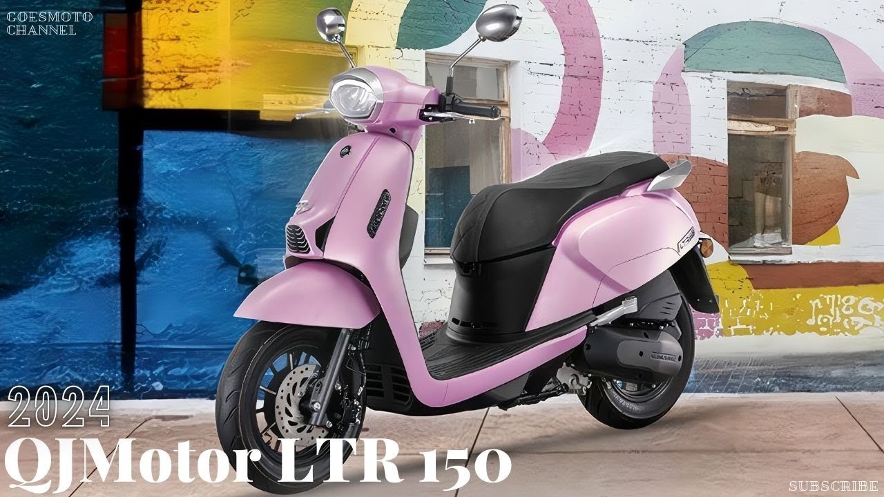 2024 QJMotor LTR 150 : The Classic Retro Scooter - Sleek and Stylish ...