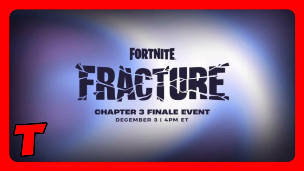Fortnite Chapter 3 Finale[Fracture Event] | Livestream - YouTube